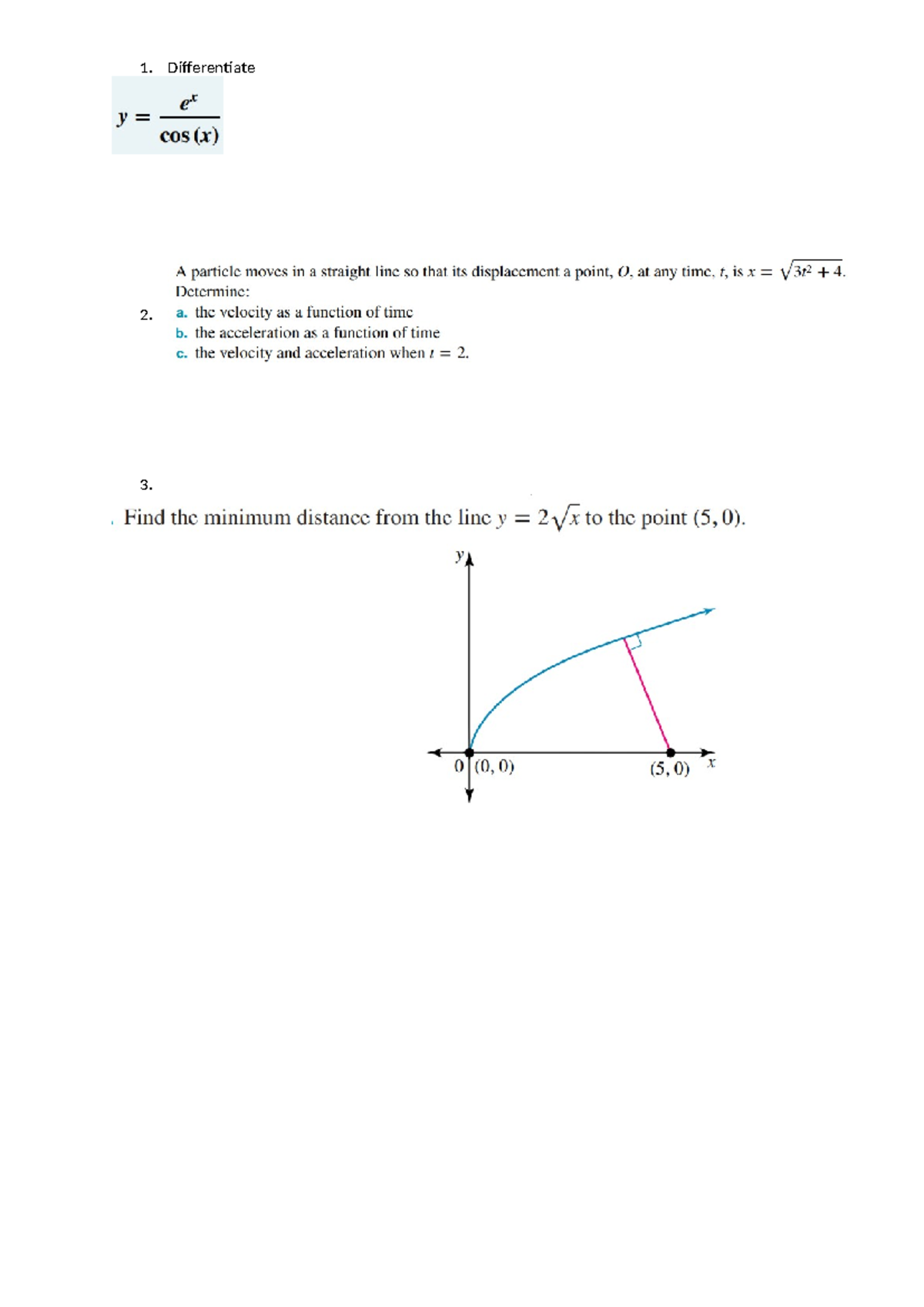 Barkde Quiz 3 - Particle Motion & Distance Calculation - Studocu