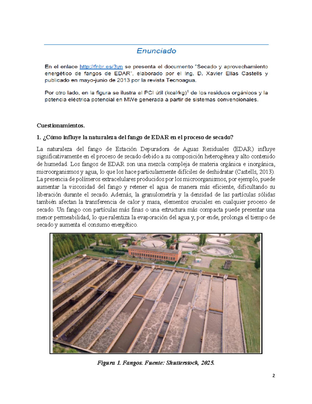 CASO Práctico: Influencia del Fango de EDAR en Secado y Compostaje ...