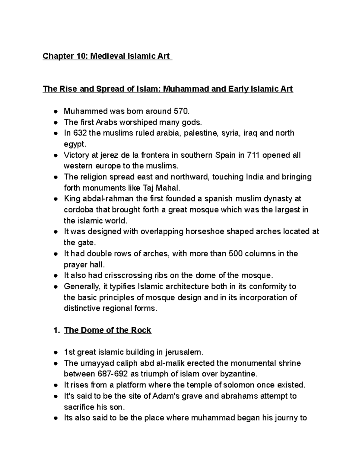 AH10 - art history study notes on chapter 10. - Chapter 10: Medieval ...