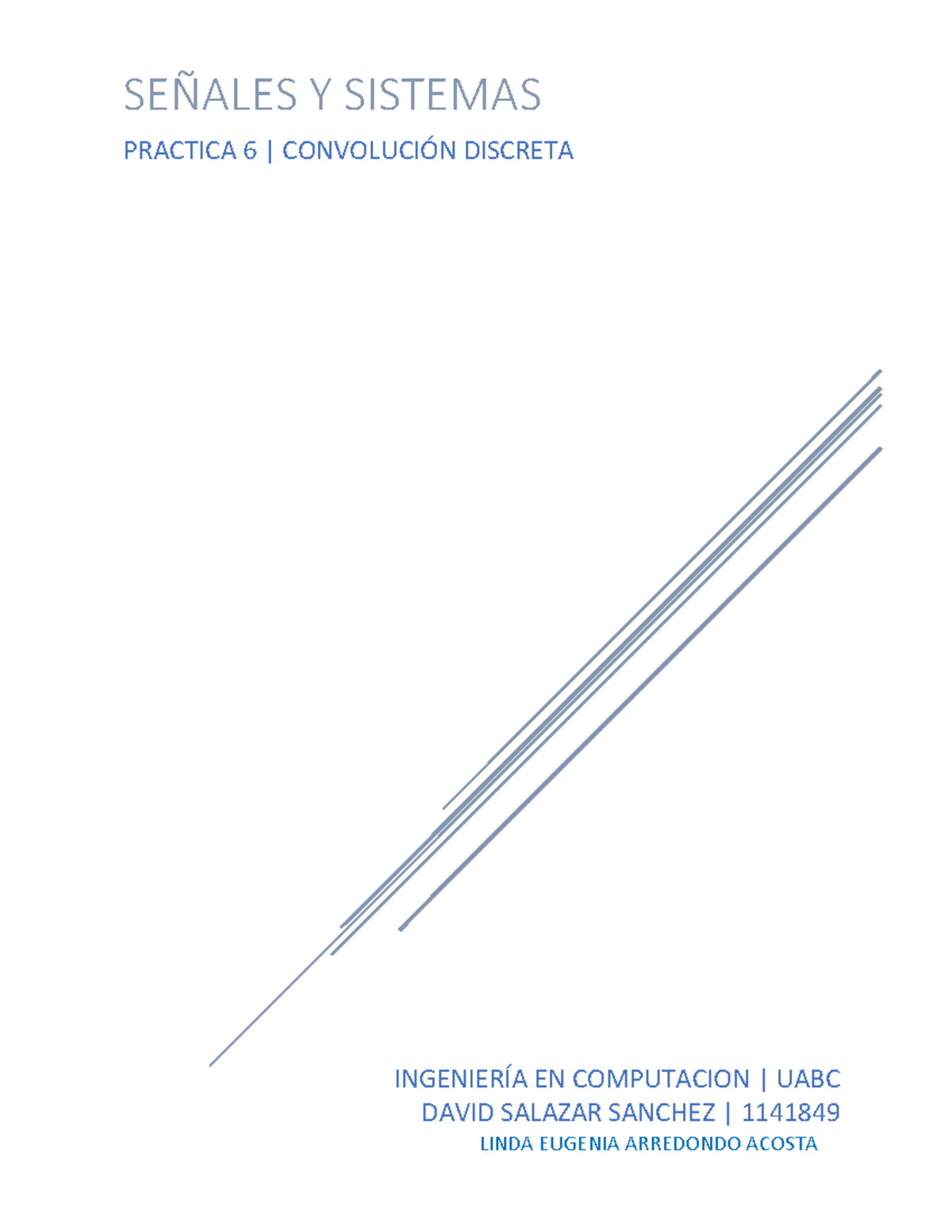 Práctica 6: Análisis de Convolución Discreta en Señales y Sistemas ...