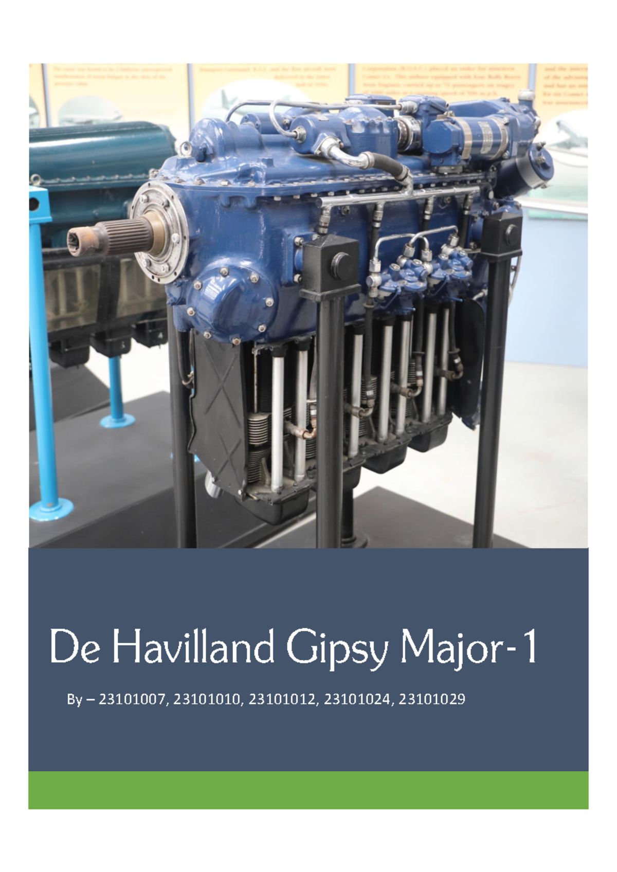 De Havilland Gipsy Major Engine Overview: History, Variants ...