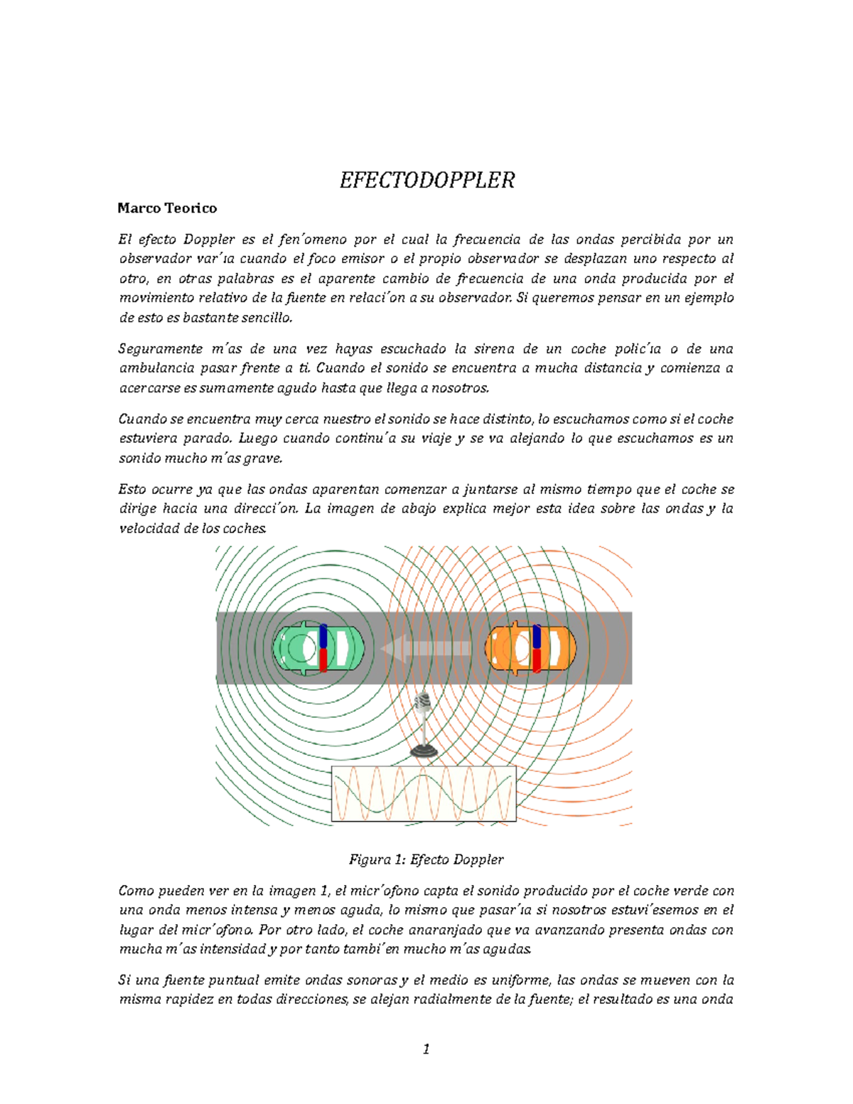 Ejemplos De Efecto Doppler Efecto Doppler Ejercicios