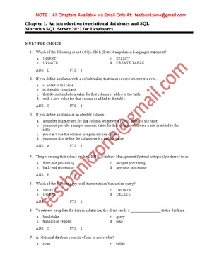 Test Bank Solutions for Automotive Technology 7E: Chapter 1 Overview ...