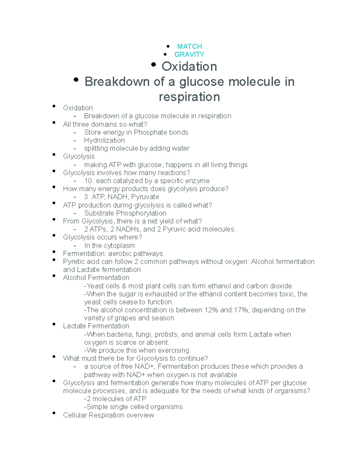 BIO 103 McMullen Final Exam Comprehensive Study Guide - Studocu