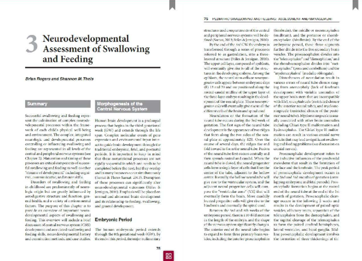 Final Exam Study Guide for ABC123: Pediatric Swallowing & Feeding - Studocu