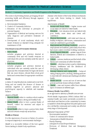 Health Information System: SWOT Analysis for Medical Lab Science Module ...