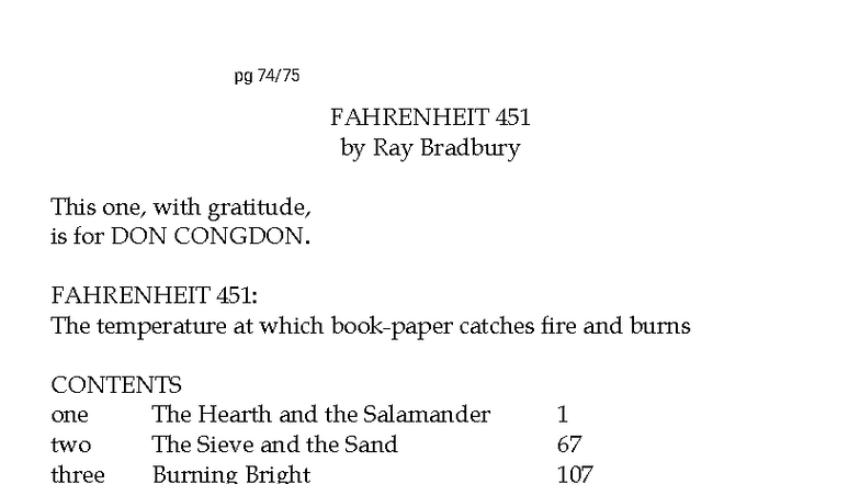 Fahrenheit 451: A Study of Ray Bradbury's Dystopian Classic - Studocu