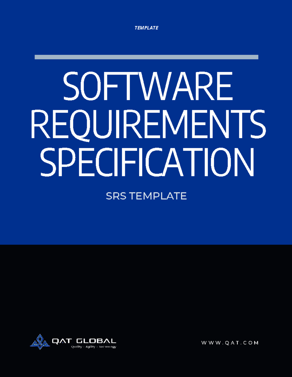 Software Requirements Specification (SRS) Template Guide - Studocu