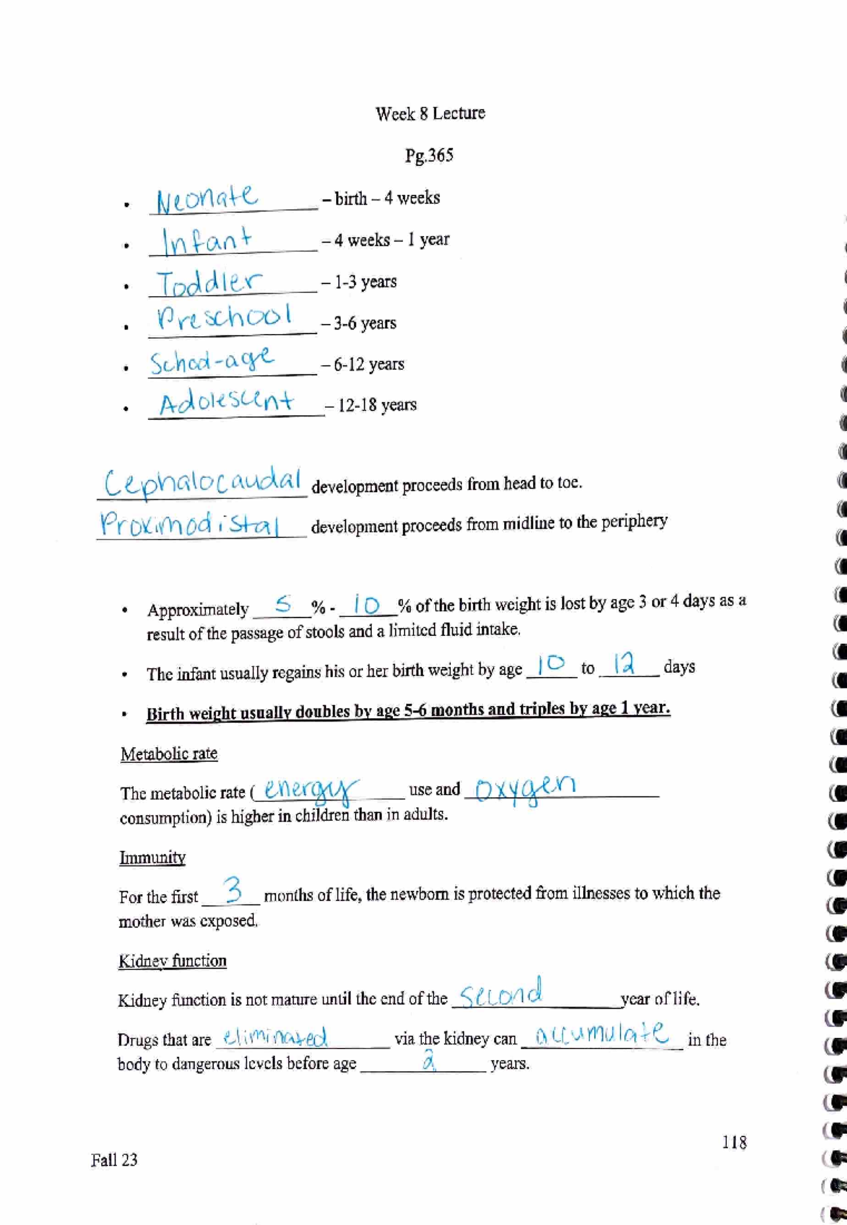 Nur 166 wk 8 hw - Week 8 pre class assignment - NUR 166 - Studocu