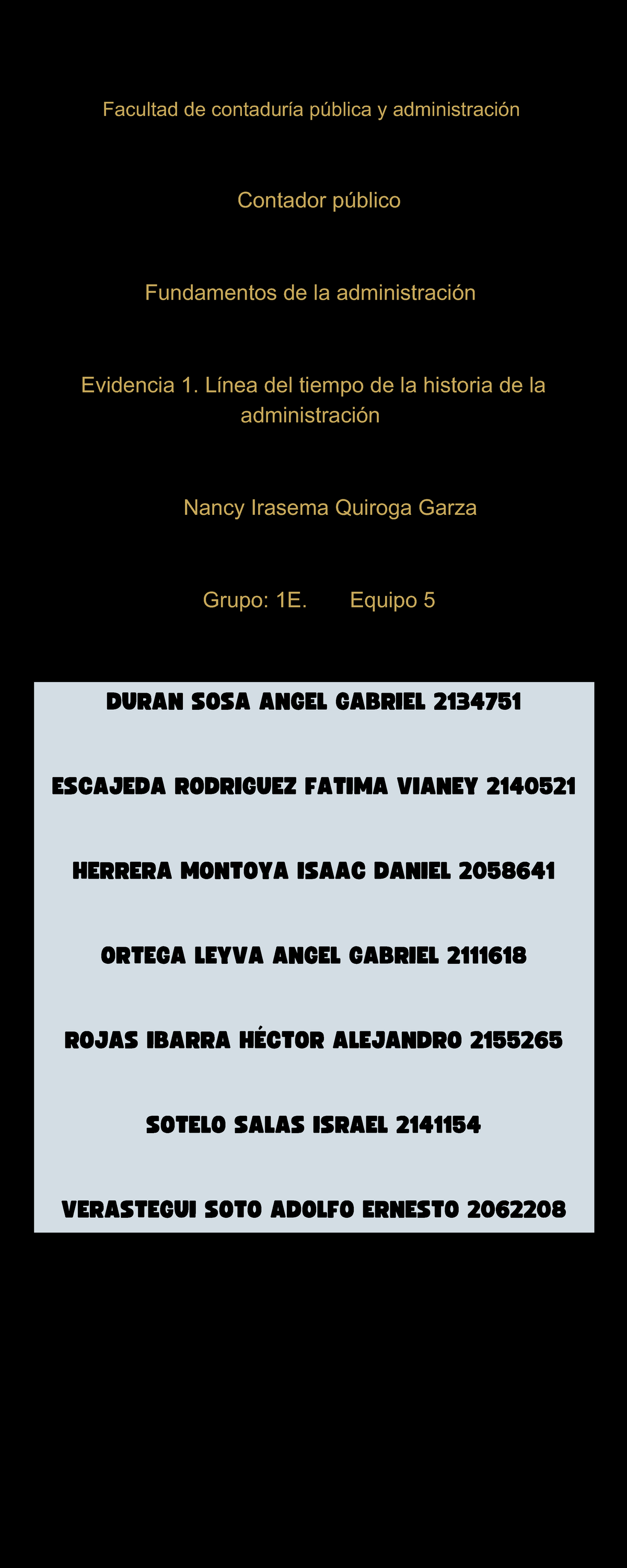 Línea del tiempo-Ev1-EQ5 - DURAN SOSA ANGEL GABRIEL 2134751 ESCAJEDA RODRIGUEZ FATIMA VIANEY ...