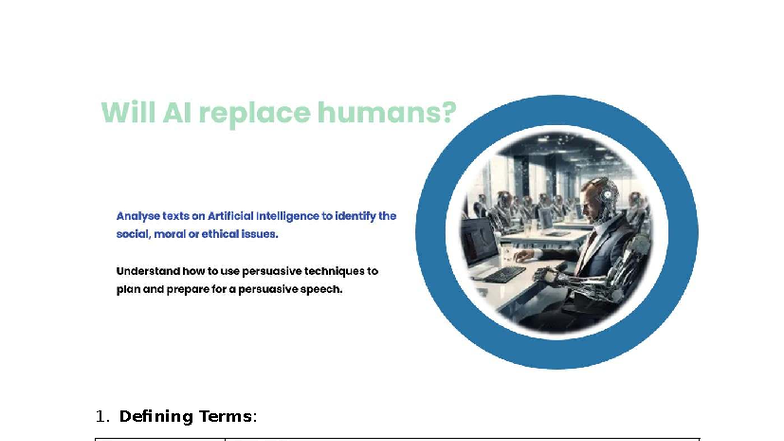 Student Booklet - AI Ethics & Persuasion Analysis - Studocu