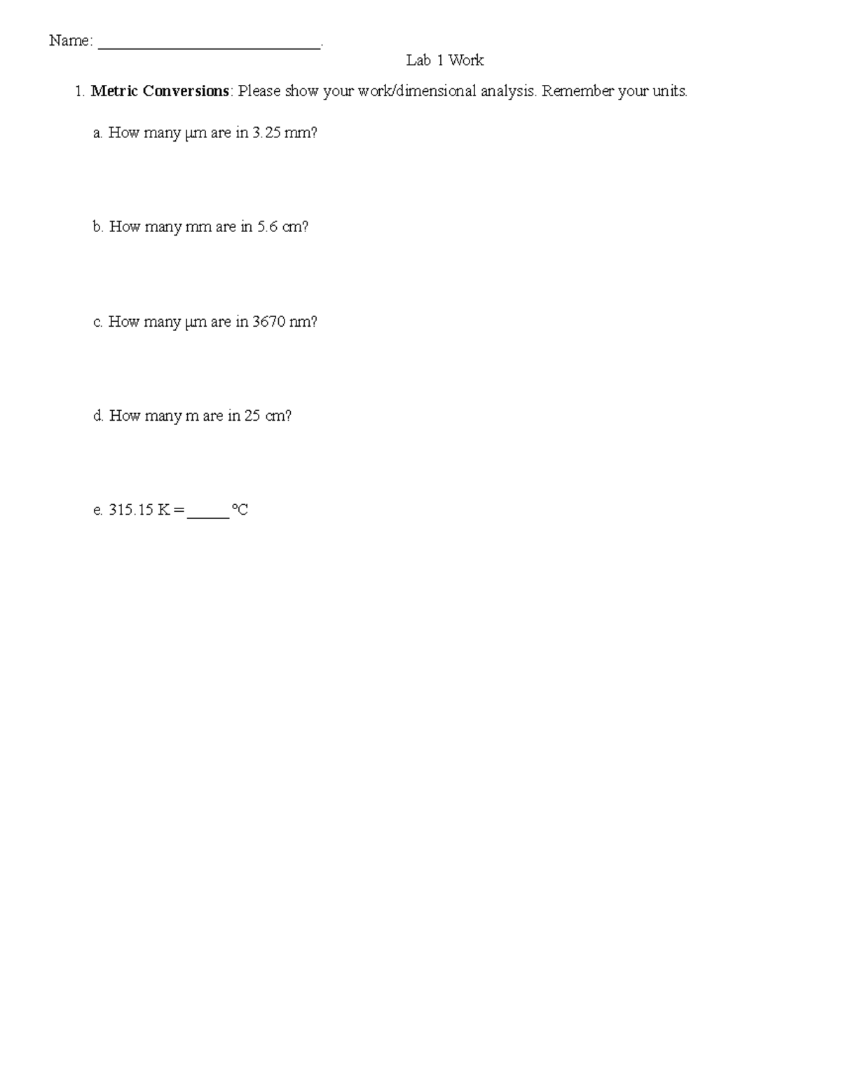 01. Lab 1 Work - worksheet - Name: ___________________________. Lab 1 ...