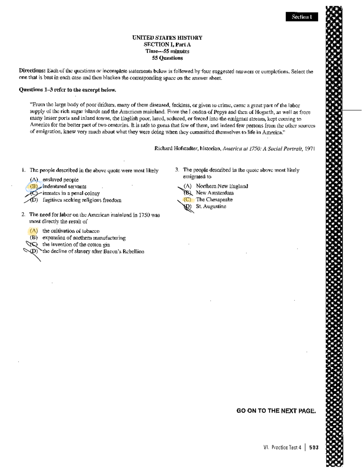 APUSH Final Exam Practice Test Review Guide - Studocu
