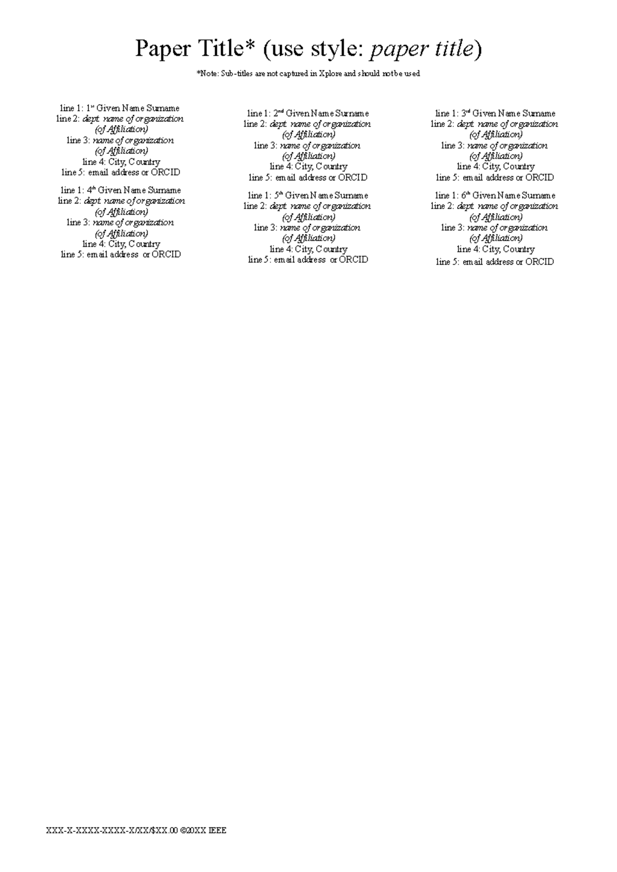 IEEE-template-A4 (1) - FORMATO IEEE - Paper Title* (use style: paper ...