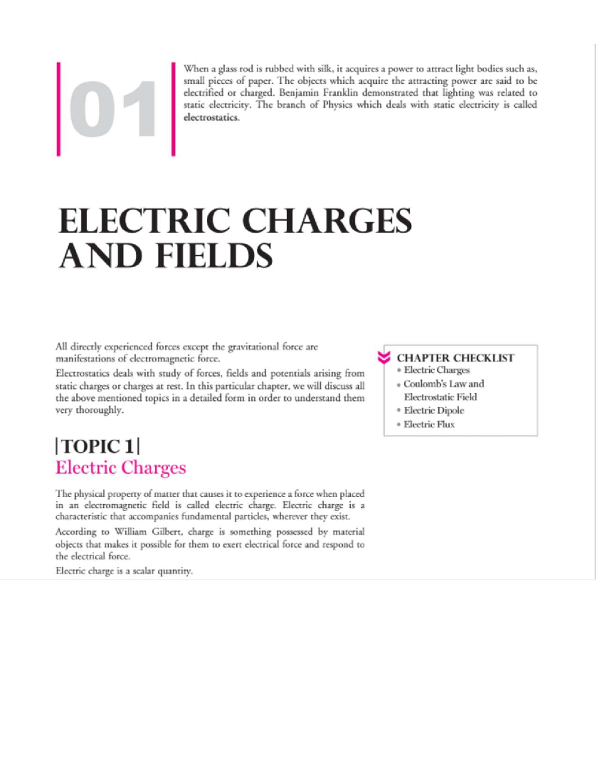 Electrostatics: Understanding Electric Charges and Fields (PHYS 101 ...