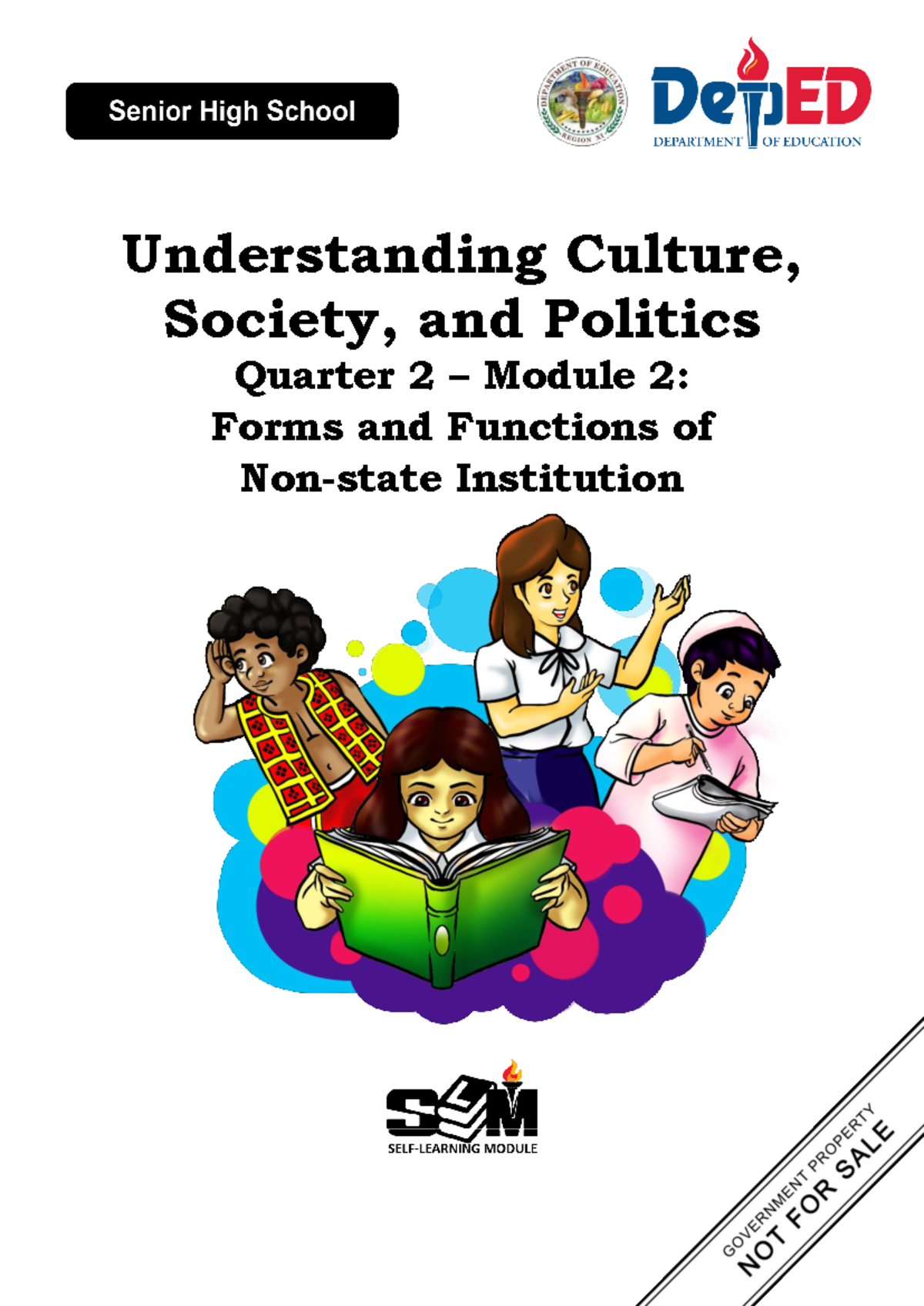 Q2 SHS UCSP Module 2: Non-State Institutions and Their Functions - Studocu