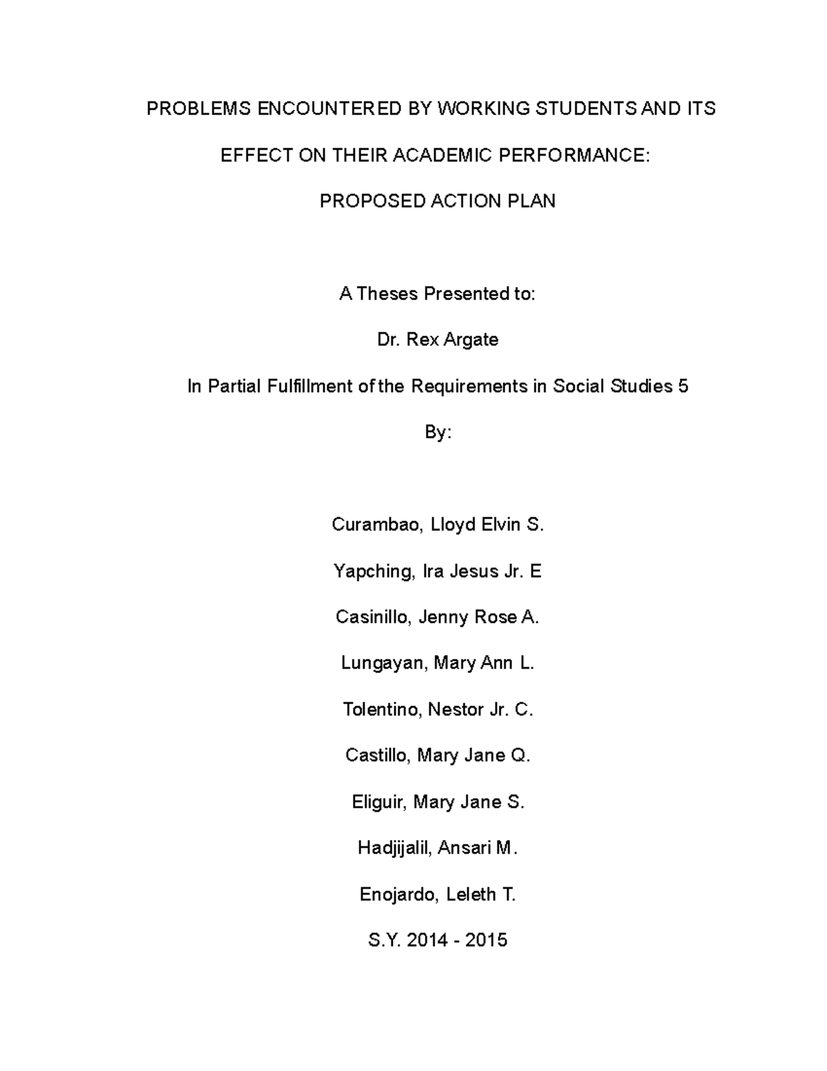 Challenges Faced by Working Students: Academic Impact & Action Plan ...