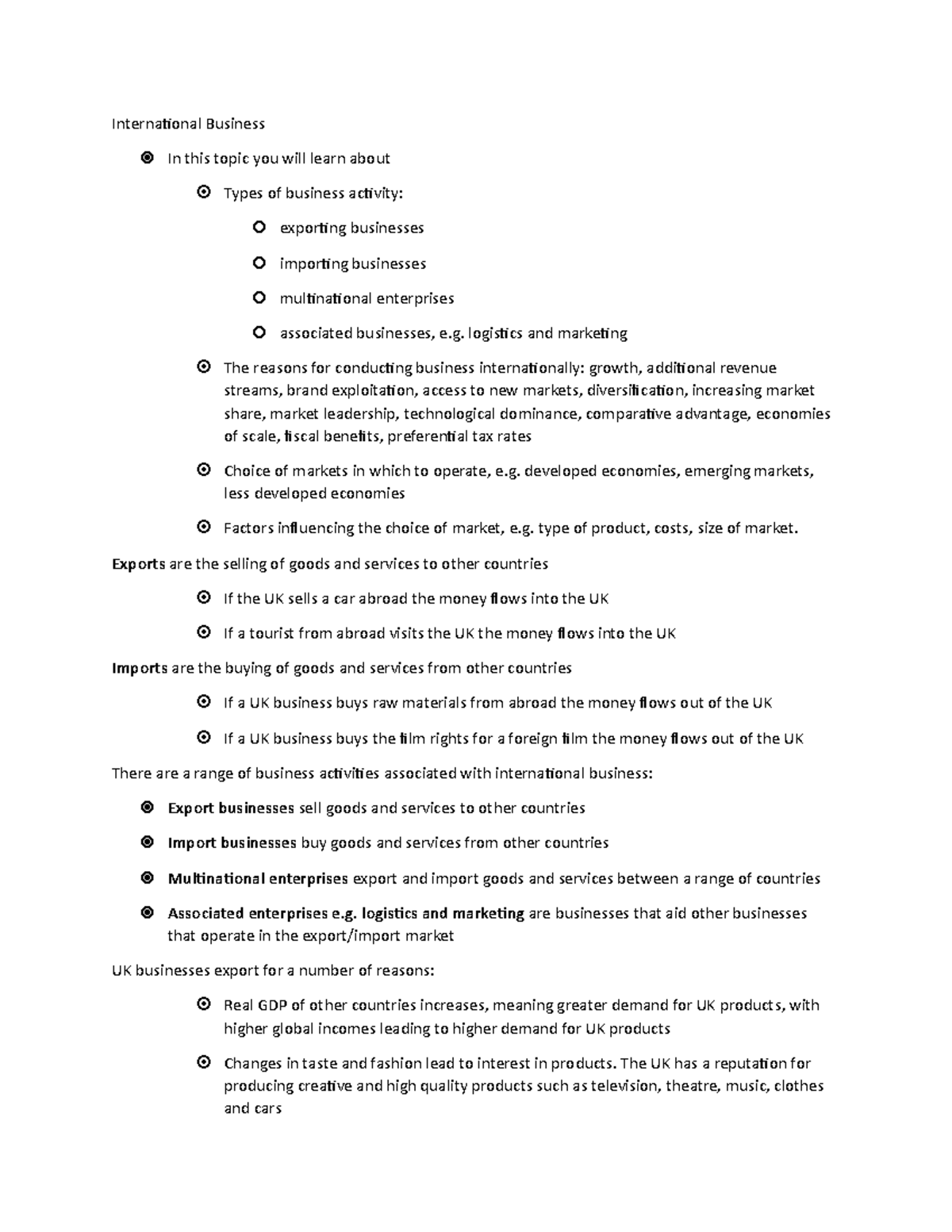 Globalization - International Business - International Business In this ...