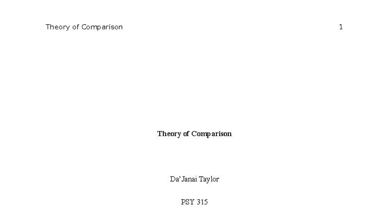 PSY 315 Module Two Assignment: Comparing IPT and Person-Centered ...