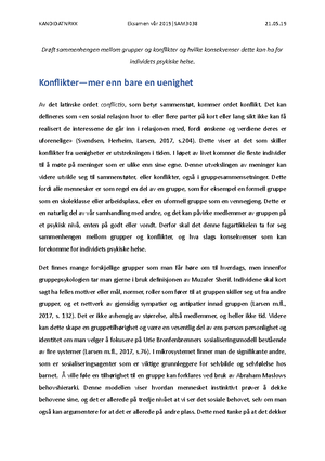 Hvordan skrive en god fagtekst i psykologi - Utdyp punktene med hele setninger. Disse setningene ...