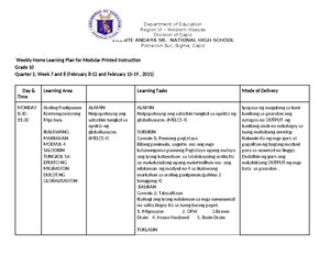 AP 10 Quarter 4 Module 1 - exam - Una at Ikalawang Kahalagahan ng ...