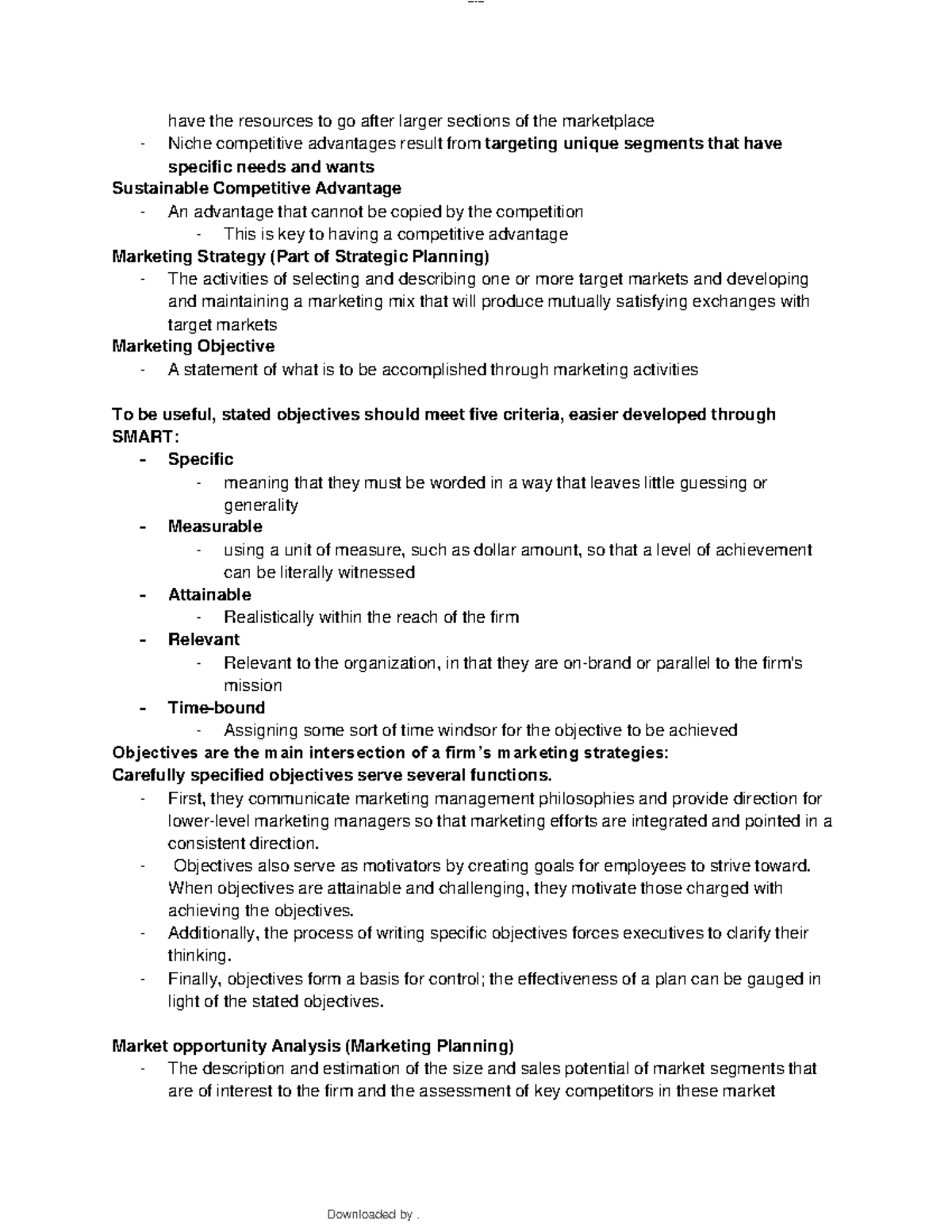 Mkt-100-marketing-notes (1)-8 - lOMoAR cPSD| 5858038 Downloaded by ...