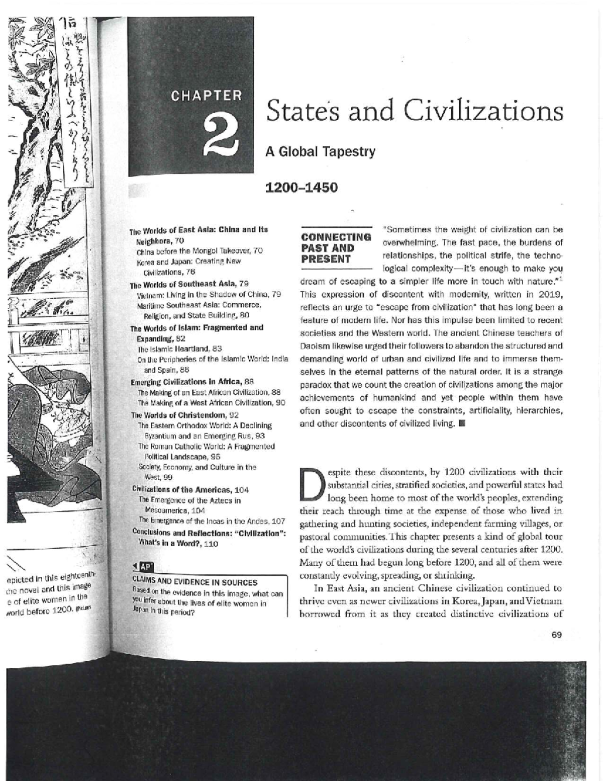 AP CHAPTER 2: States and Civilizations - A Global Tapestry of East Asia ...