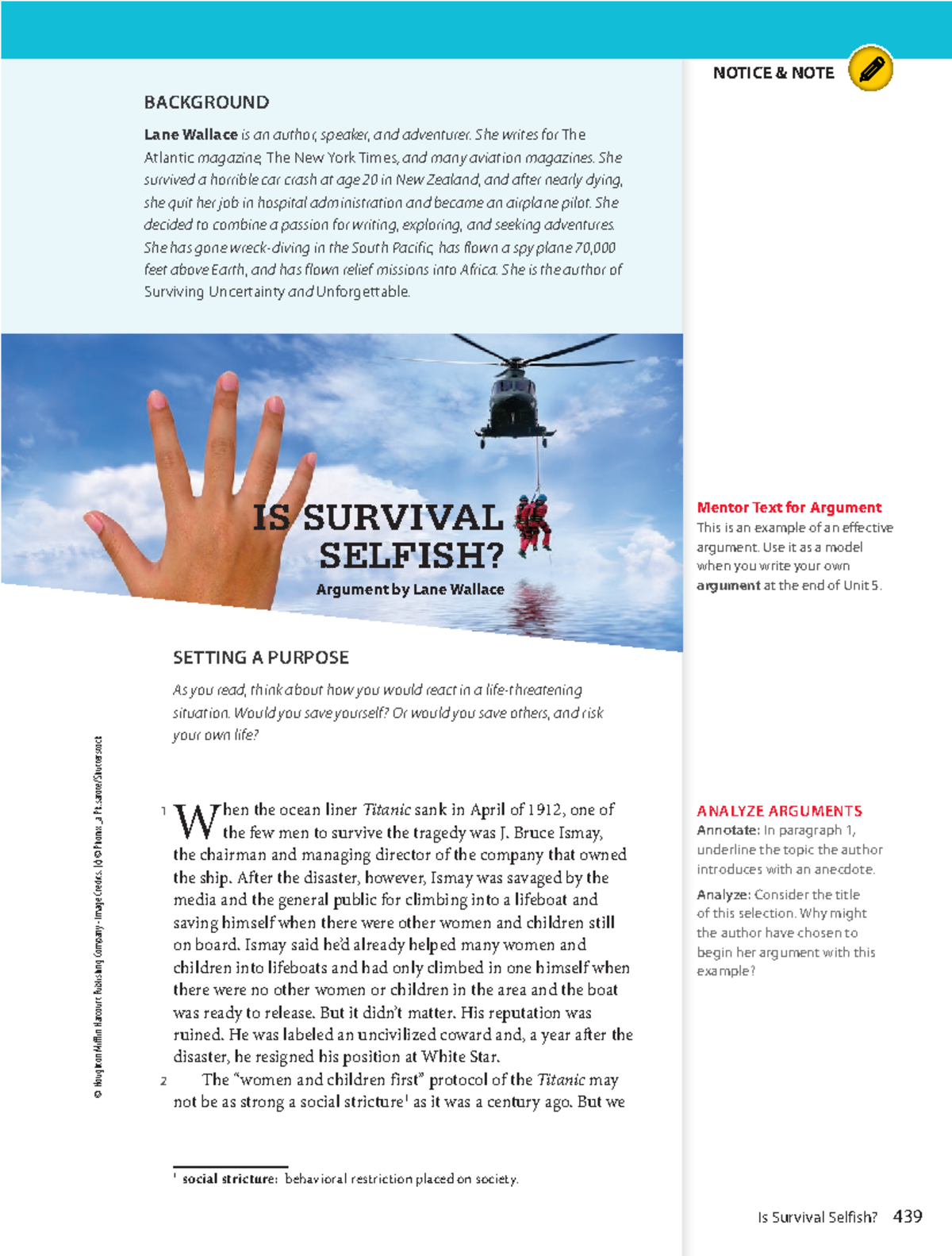 Is Survival Selfish? Analyzing Human Behavior in Crisis Situations ...