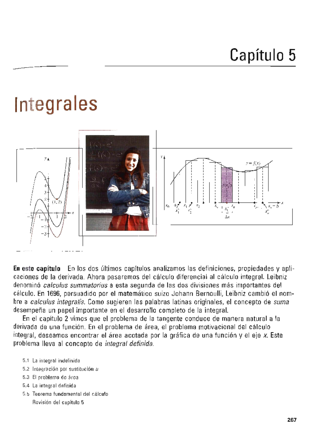 Capítulo 5 - Integrales: Resumen y Aplicaciones del Cálculo Integral ...