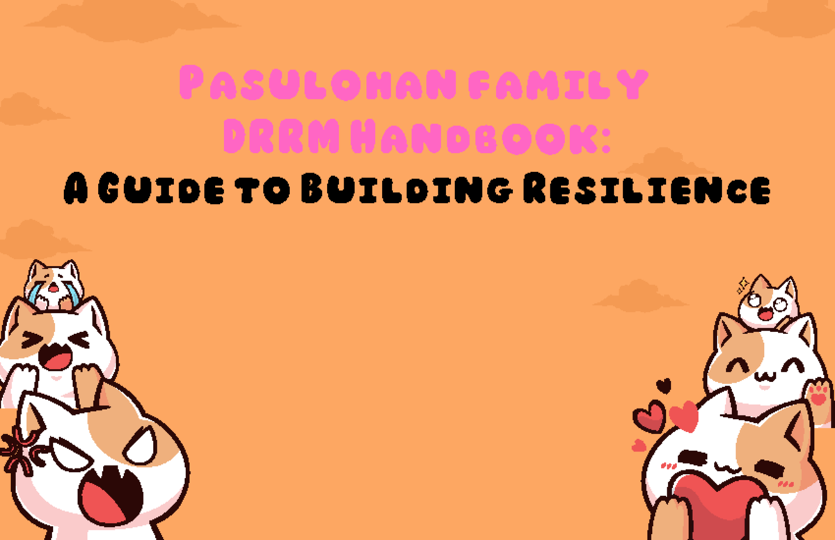 Pasulohan Family DRRM Handbook: A Guide to Building Resilience - Studocu