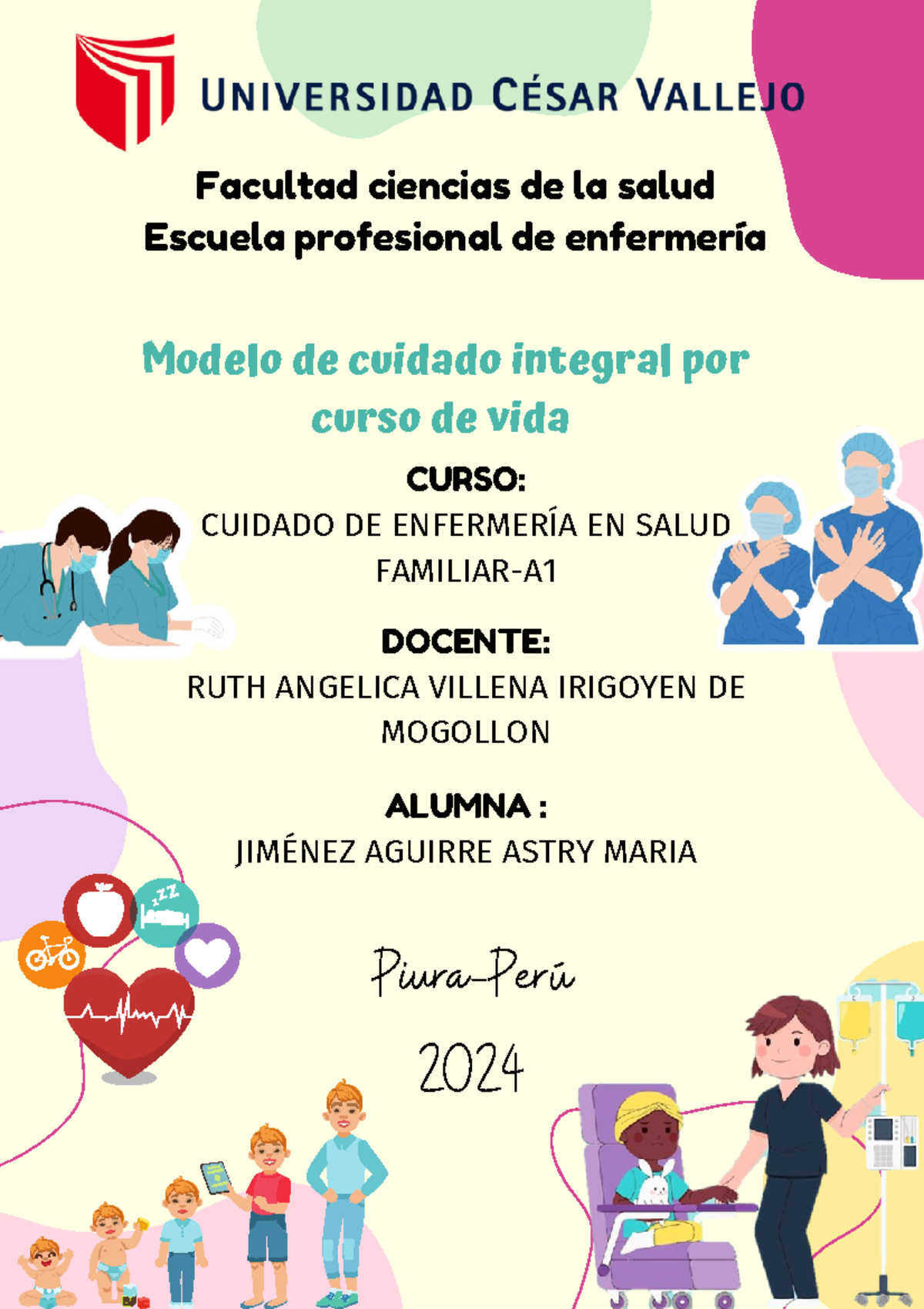 Actividad 1: Mapa Conceptual del Modelo de Cuidado Integral en Salud ...