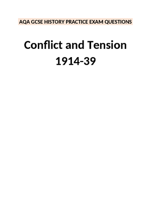 Paper 2 Elizabeth Exam Question Bank - Edexcel History 9- 1 A round up ...