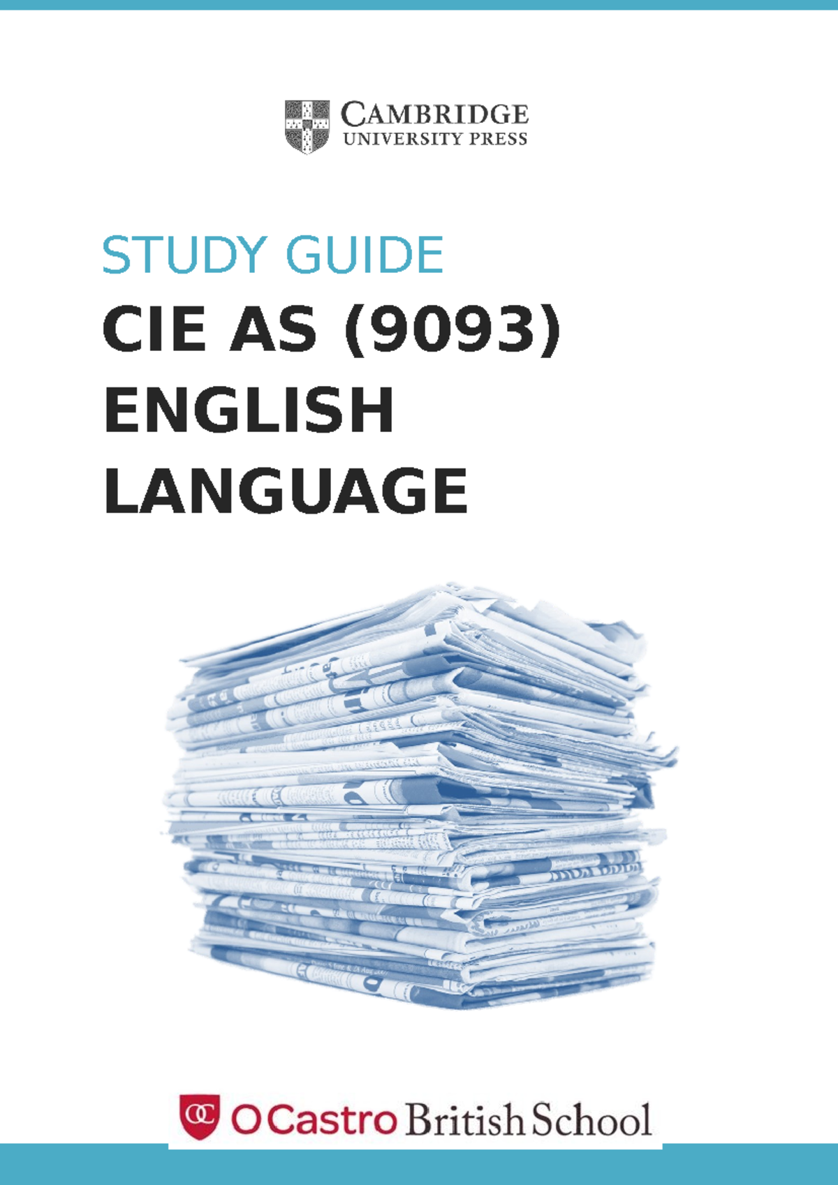CIE AS (9093) English Language Exam Notes for Paper 1 & Paper 2 - Studocu