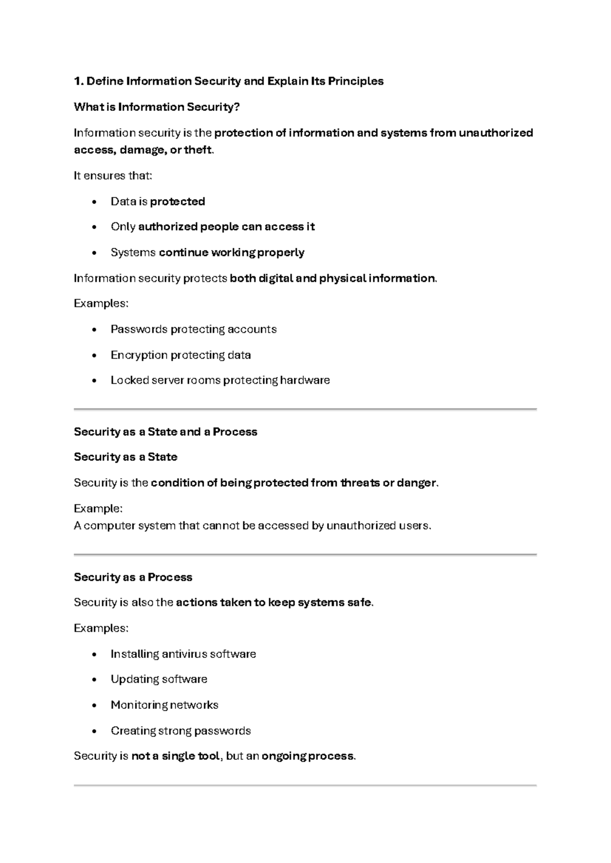 CMPG215 - Study Unit 1: Principles of Information Security Explained ...