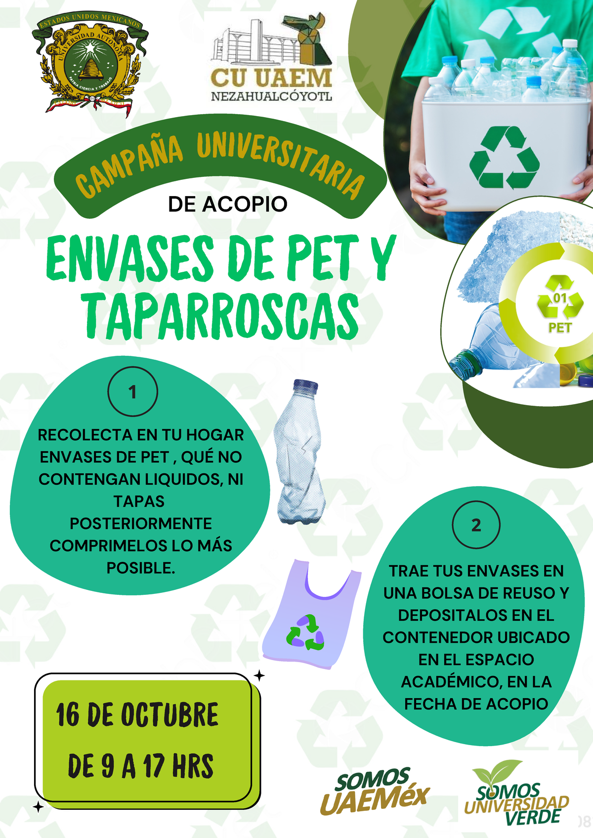 Cartel PET - Brigada - ENVASES DE PET Y TAPARROSCAS C A M P A Ñ A ...