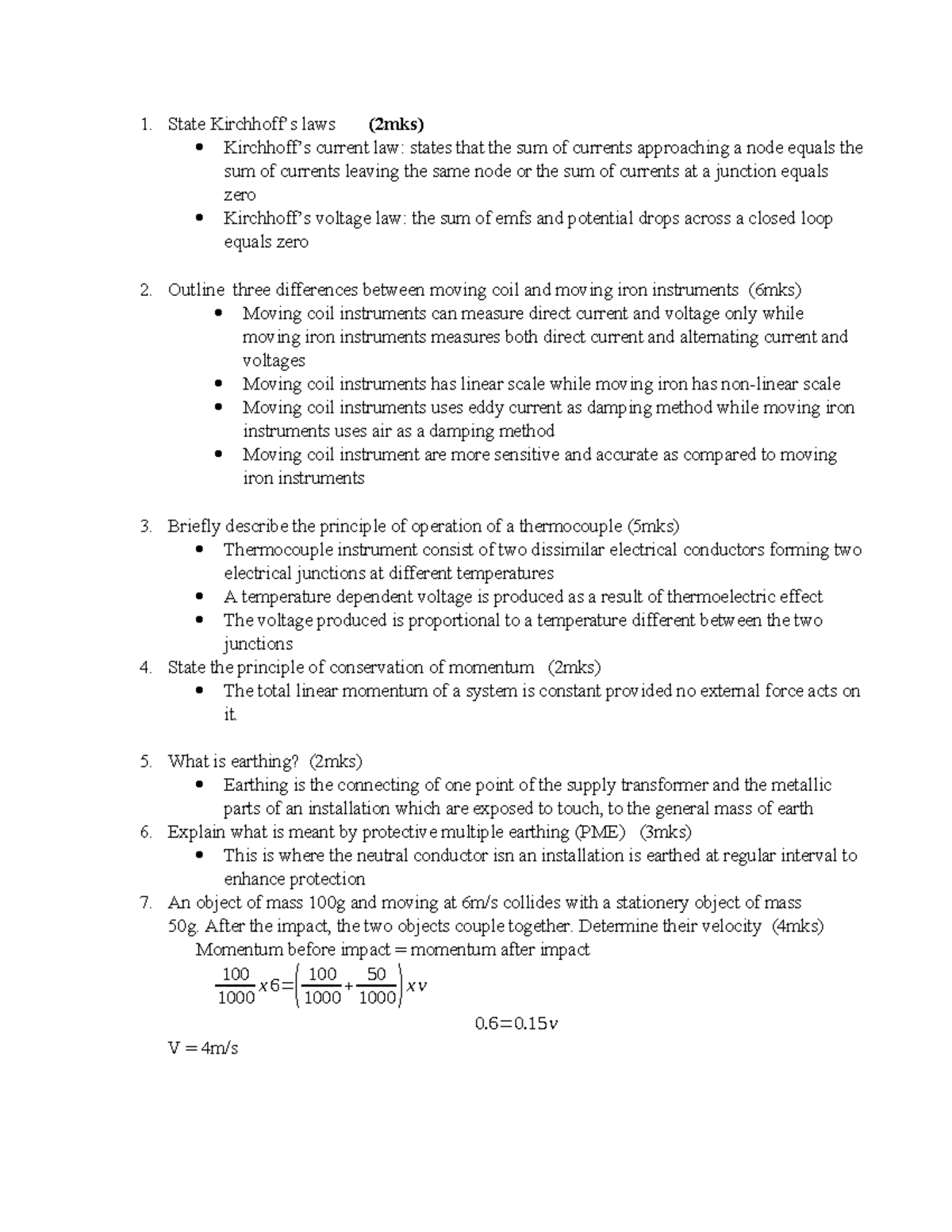 Principles Level 5: Key Concepts and Formulas in Electrical Engineering ...