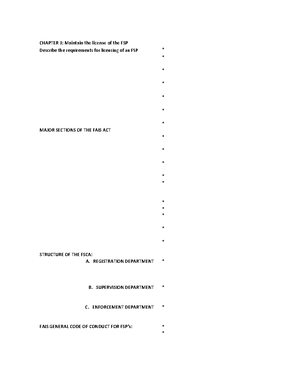 FAIS Financial Products Categories and Sub-Categories- RE5 & RE1 Exams ...