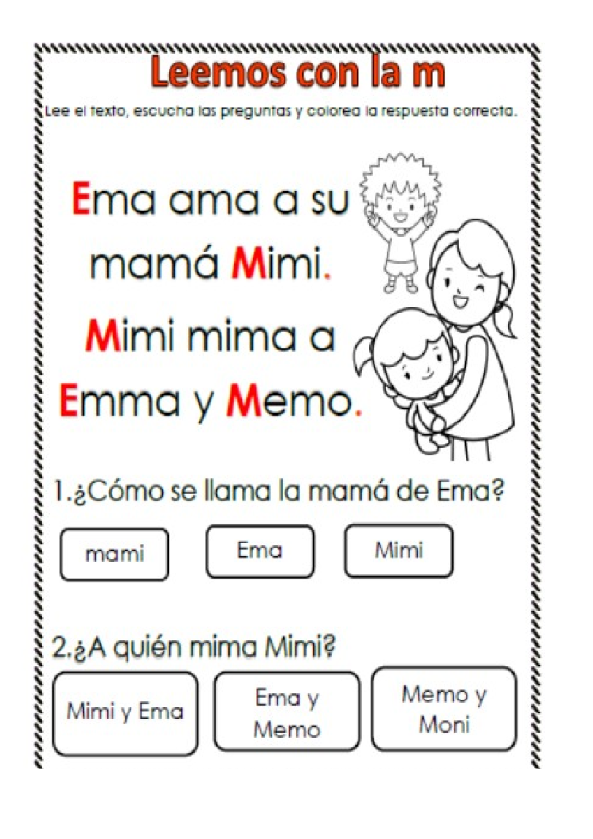 Pasajes De Lectura Para 1er Grado Libro De Comprensión De Lectura Y