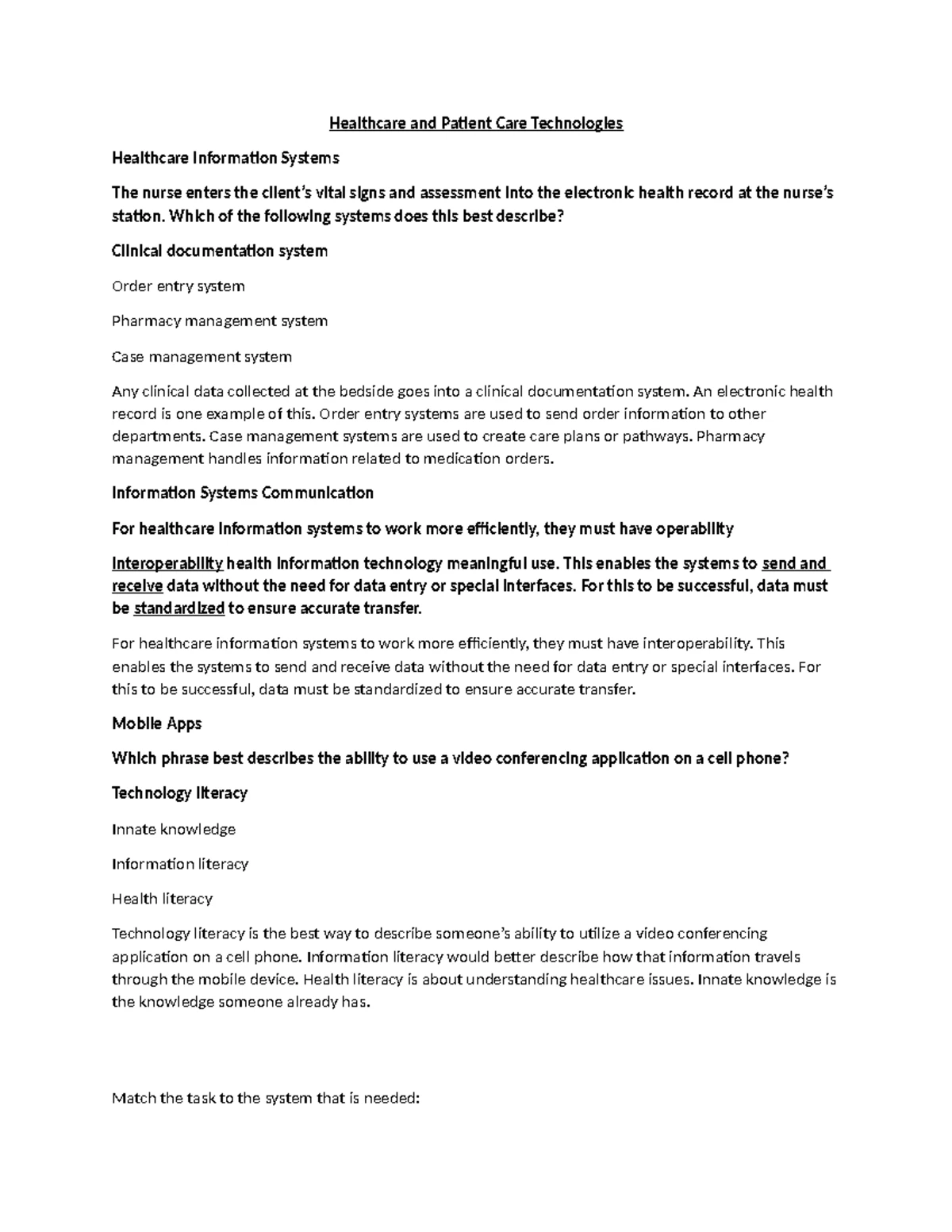 Nr 360 Week 6 Edapt Answers - Informatics and Evidence-Based Practice Evidence-Based Practice A ...