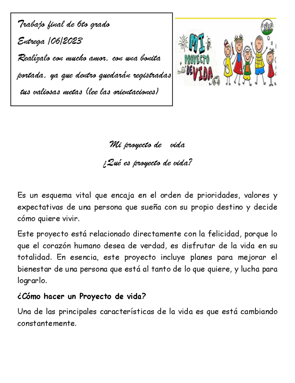 Hojas De Trabajo De Ela De Sexto Grado