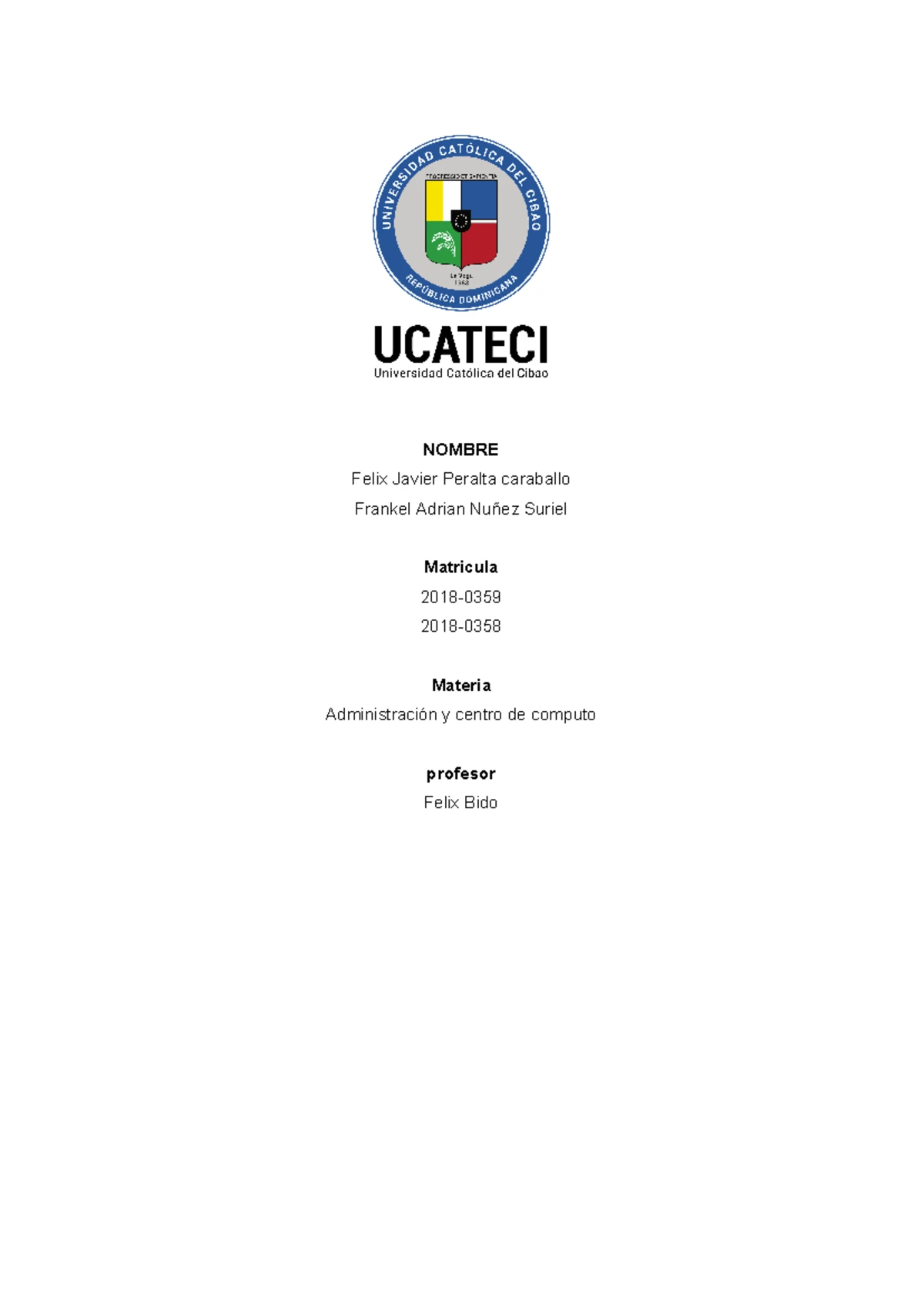 Trabajo Final: Diseño de Sistema de Información para Administración y ...