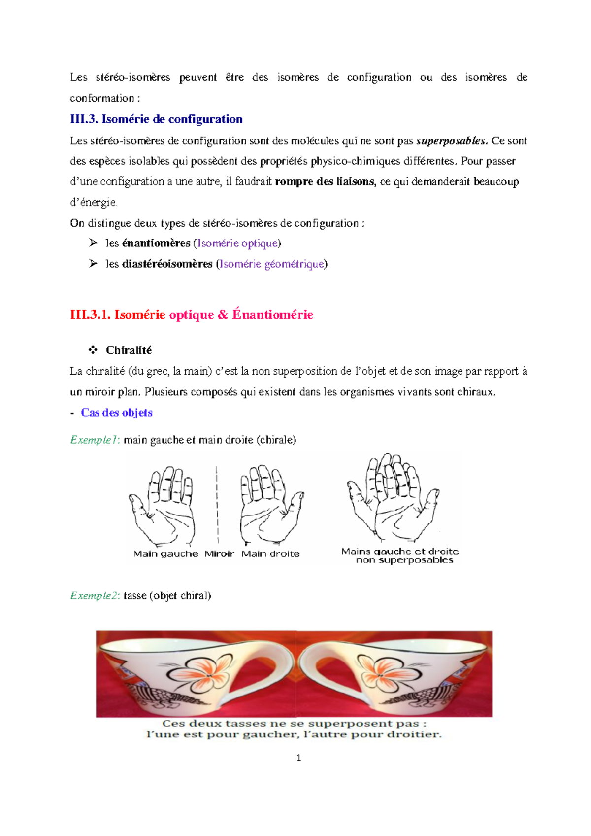Isomérie: Configuration, Conformation et Stéréoisomères en Chimie ...
