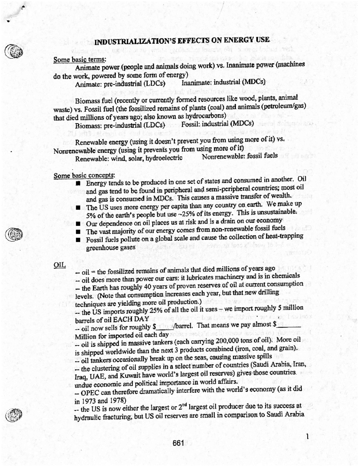 Energy Use and Pollution: A Comprehensive Study Guide on Environmental ...