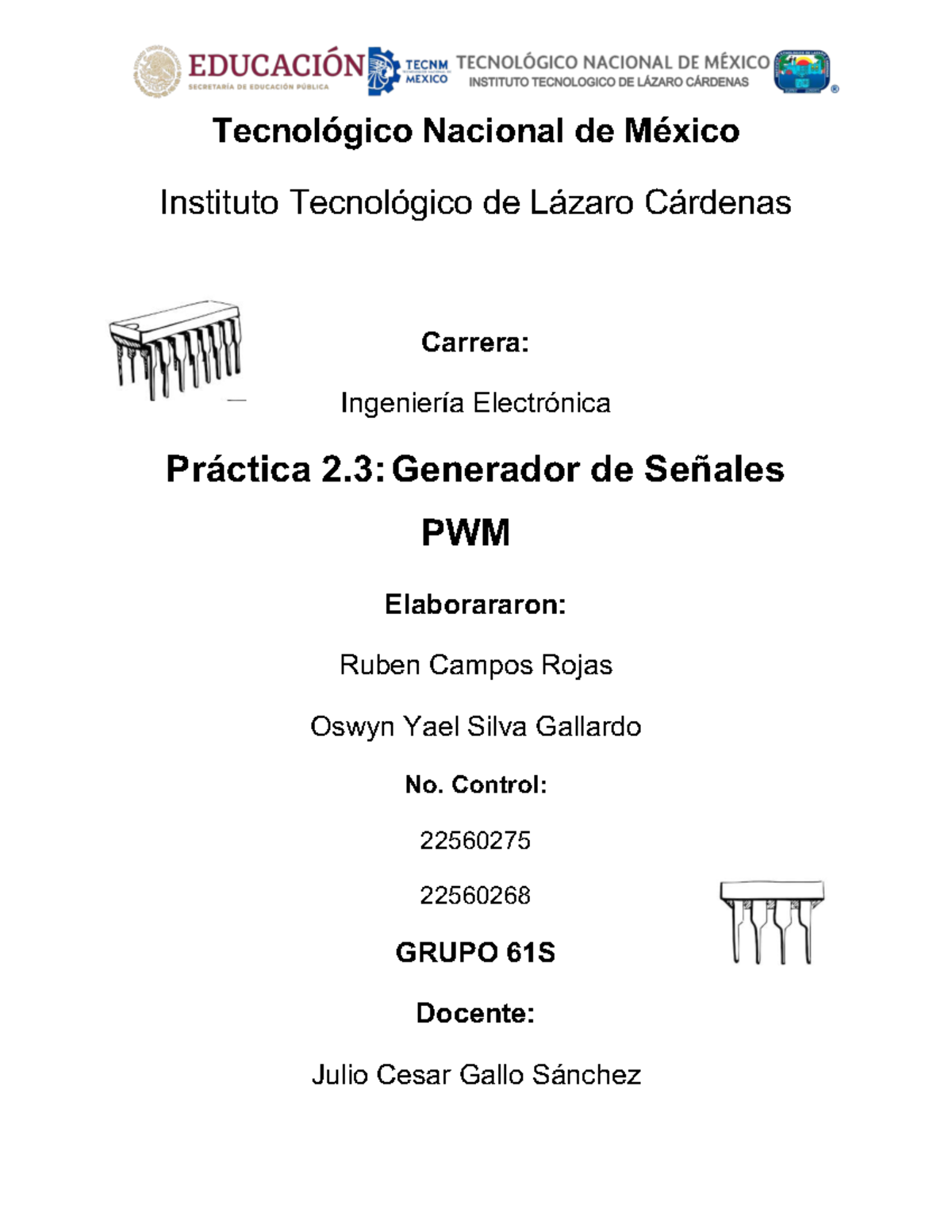 Práctica 2.3: Generador de Señales PWM en Microcontroladores - ITL ...