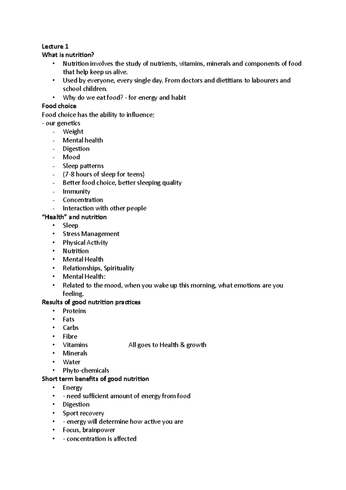 AGHE Meal Plan Table: Food Group Categorization for Students - Studocu