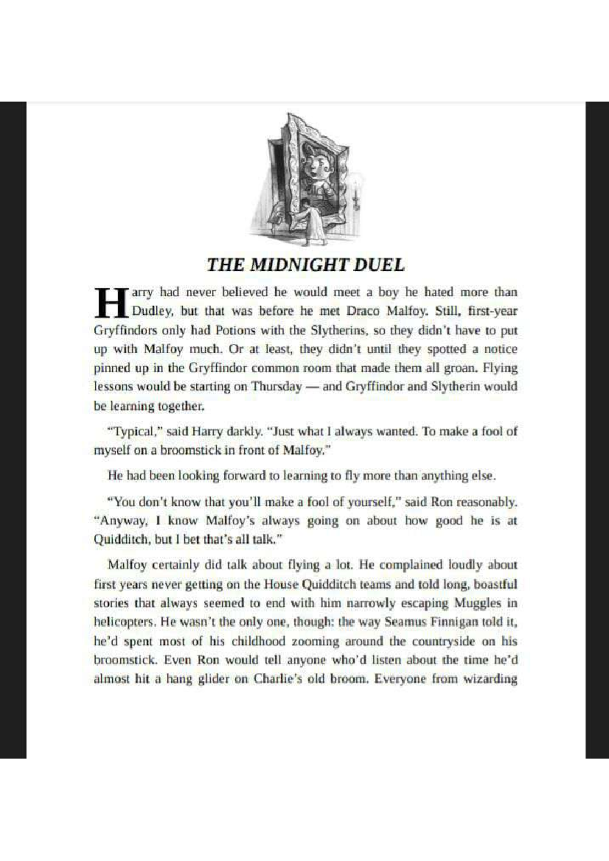 Midterm Script: The Midnight Duel - Harry vs. Draco - Studocu