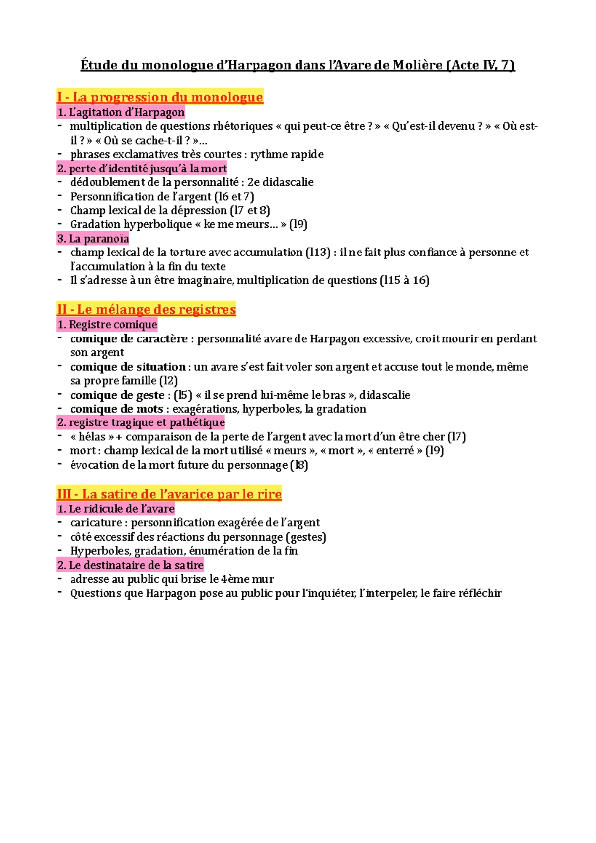 Le-commentaire-de-texte-en-seconde fiche-methode - Le commentaire de ...