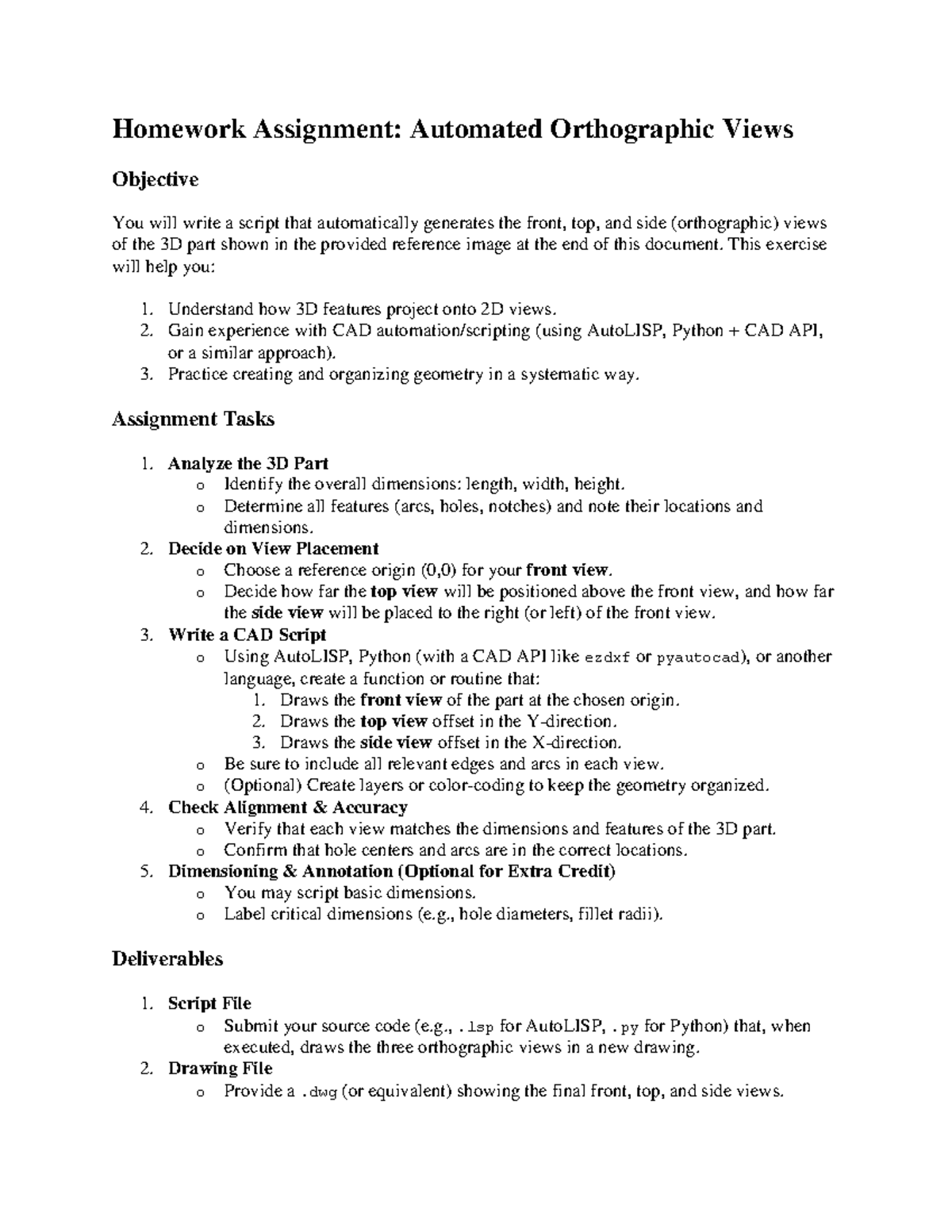 Homework Assignment 1 - Term Project/Practice - Homework Assignment ...
