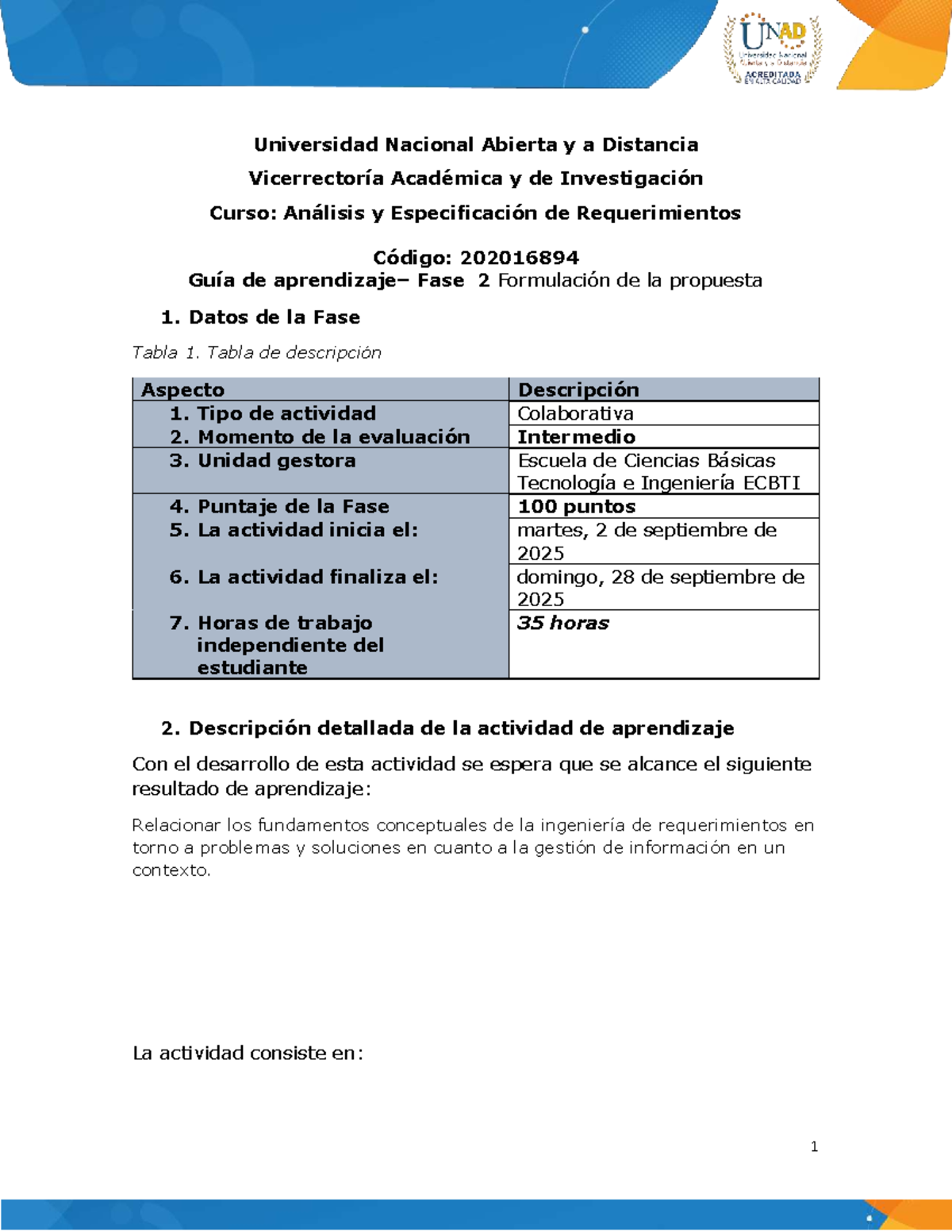 Guía De Aprendizaje Fase 2 Formulación De La Propuesta 202016894