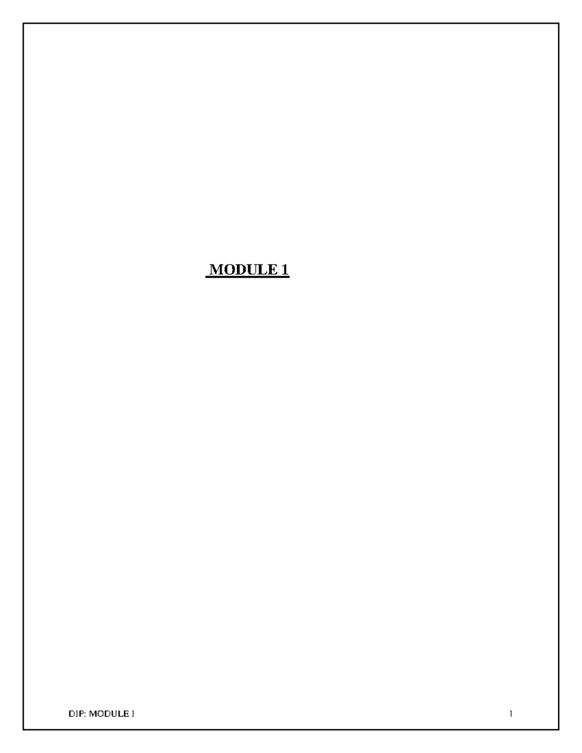 DIP Module 1: Fundamentals of Digital Image Processing Notes - Studocu